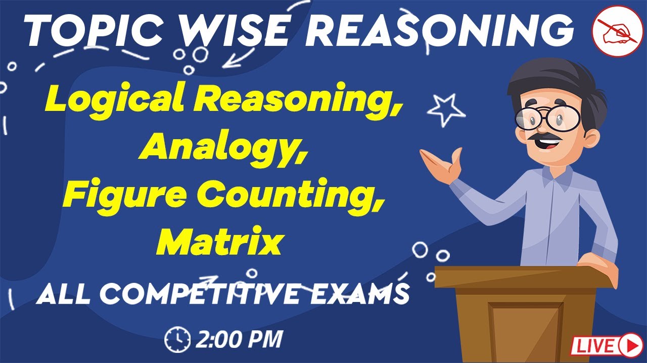 Topic Wise Reasoning | Logical Reasoning, Analogy, Figure Counting ...