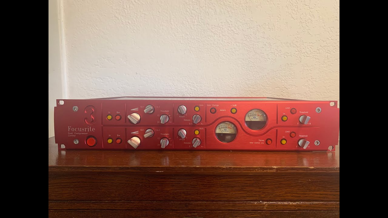 Focusrite RED 3 Dual Compressor Limiter - Reverb.com Listing 70488271 ...