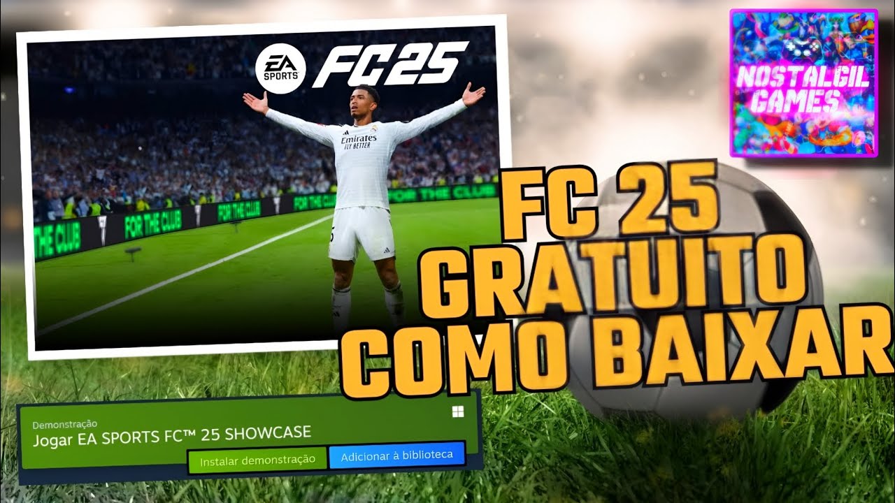 COMO TER O FC25 PC GRATUITO, MÉTODO SIMPLES E FÁCIL. - YouTube