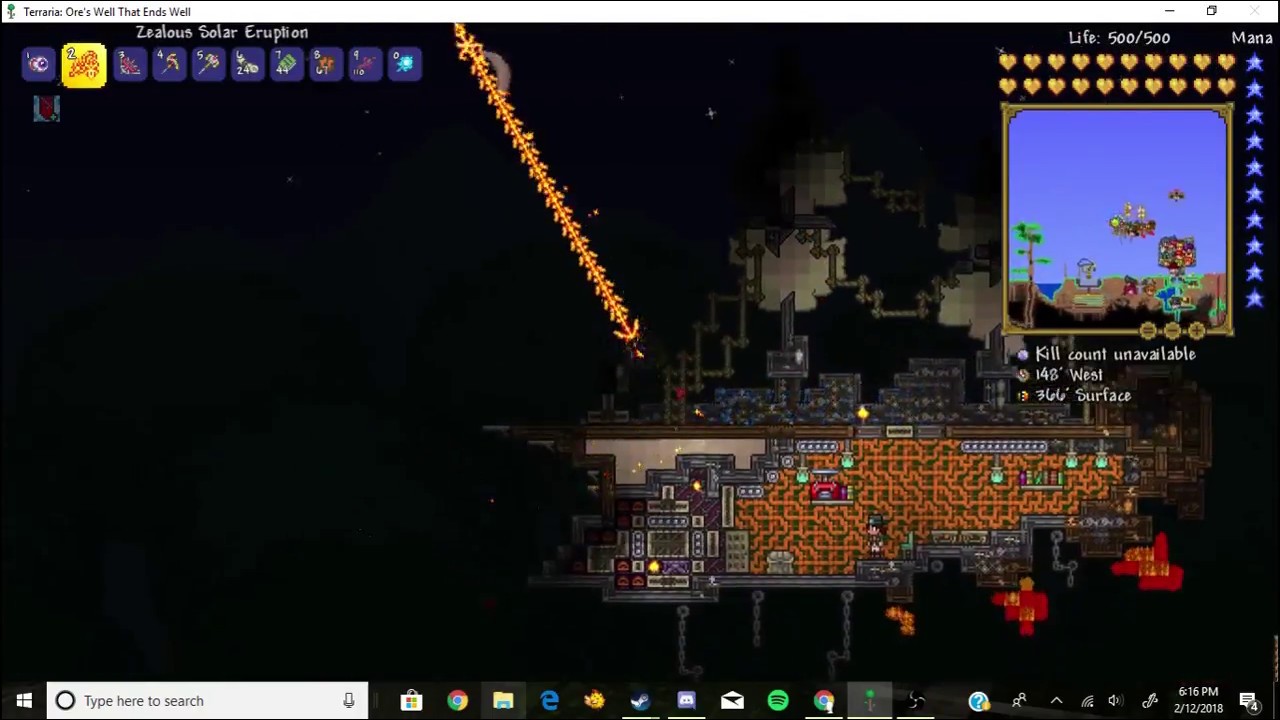 Terraria builds: Steampunk-ish Airship! - YouTube