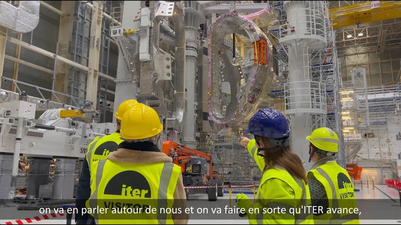 VISITE PROJET ITER JANVIER 2023 - YouTube