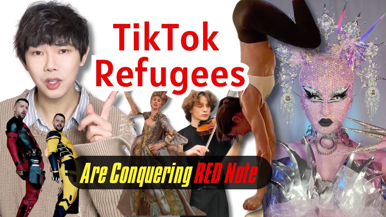 TikTok Refugees are conquering RED Note (Xiaohongshu)! - YouTube