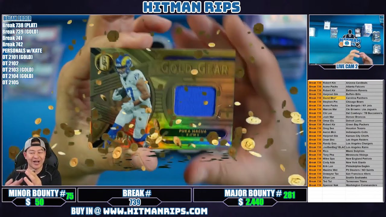 FREE FILLER GIVEAWAY TURNS INTO $2440 !!! CONGRATS !! FEATURNING HITMAN ...