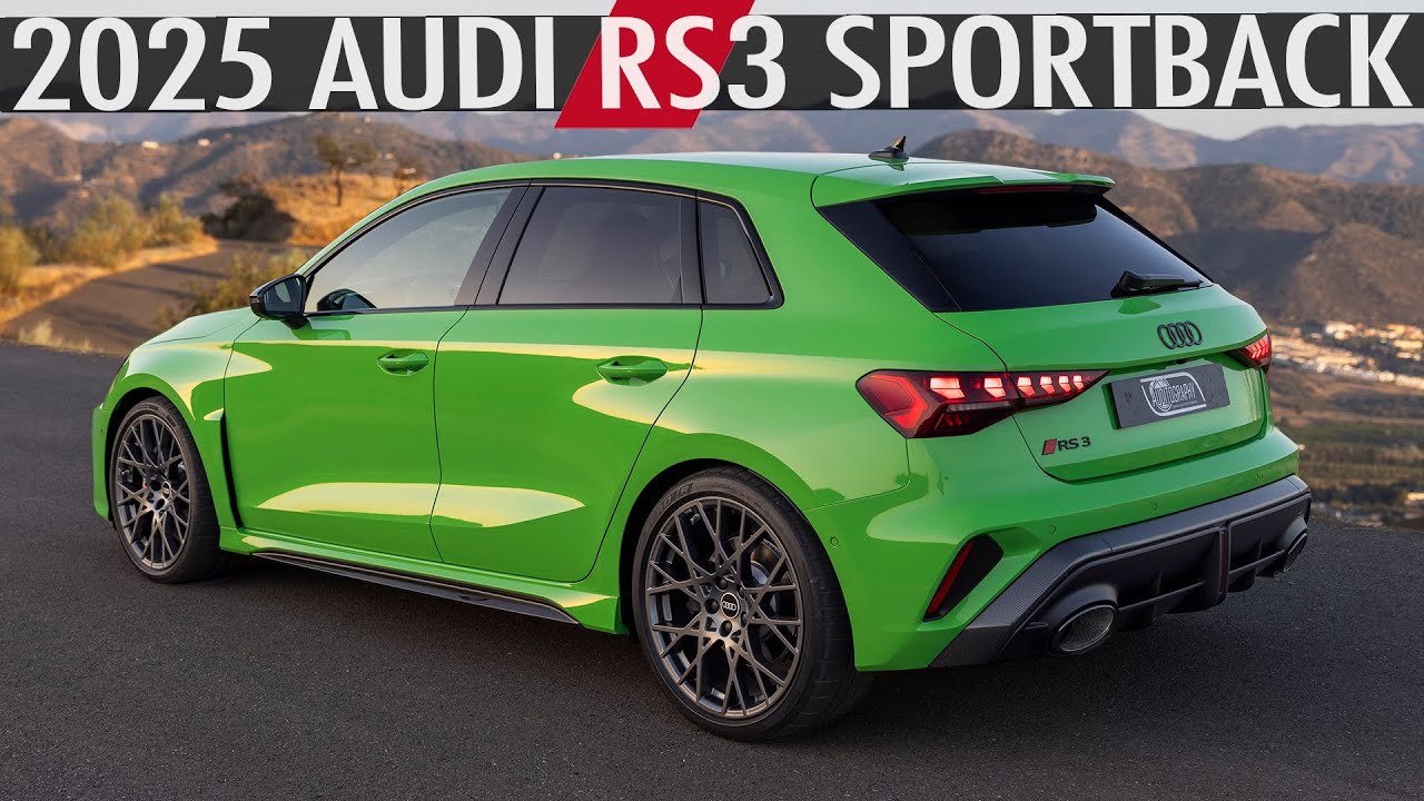 WORLD PREMIERE! 2025 AUDI RS3 SPORTBACK FACELIFT - NEW LOOK, FASTER ON ...