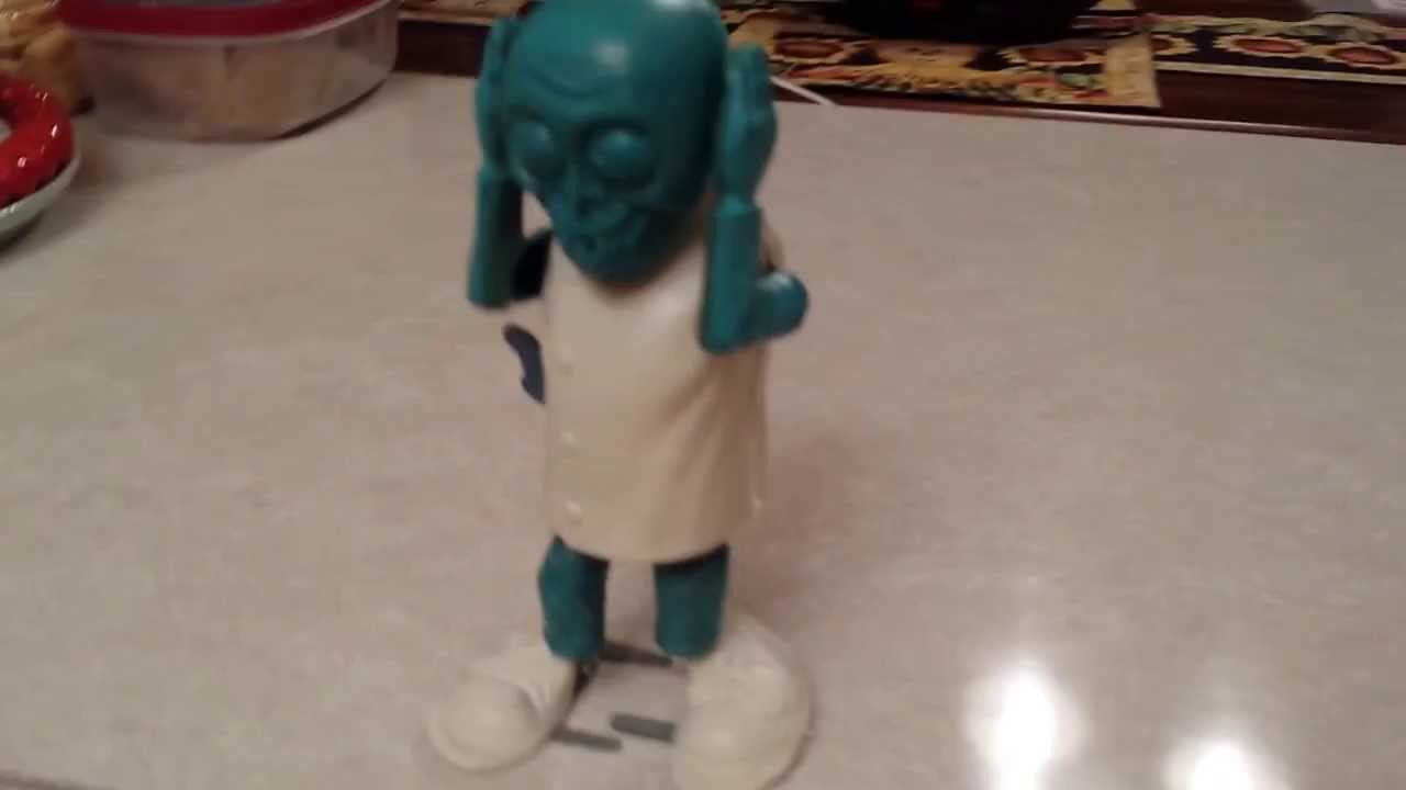 Dr. Shriek - WALKING motorized monster maker 1960 Made of Superplastic ...