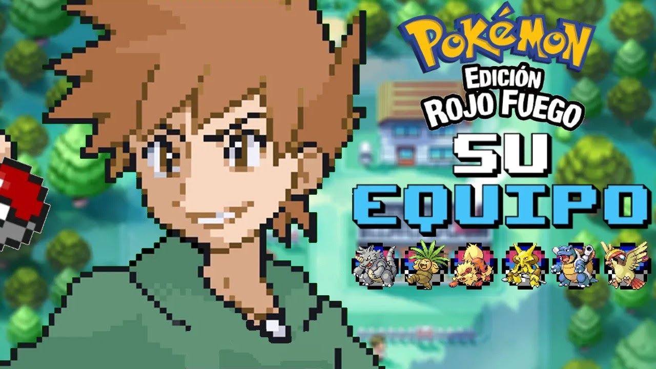 ¿Puedo pasarme Pokémon Rojo Fuego USANDO el EQUIPO de AZUL? - YouTube