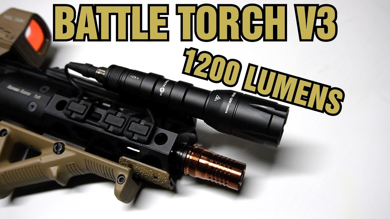 The Tacticon Battle Torch V3 is Everything You Need In a Rifle Light ...