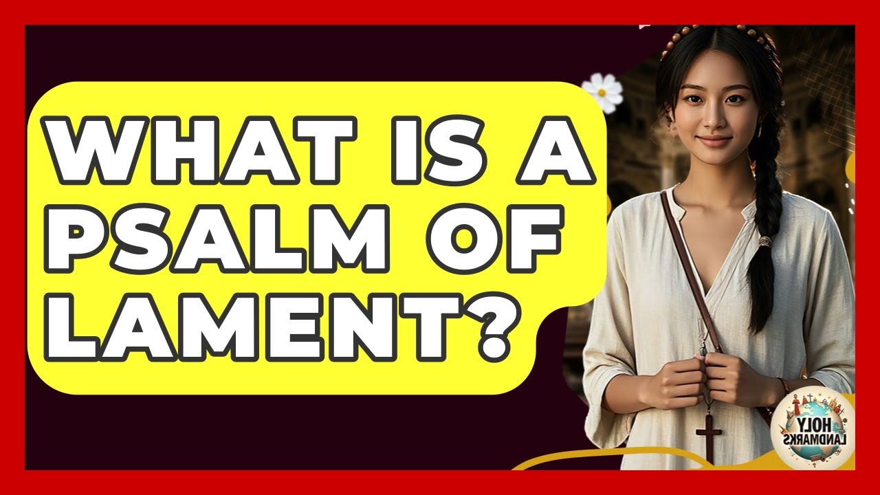 What Is A Psalm Of Lament? - Holy Landmarks - YouTube