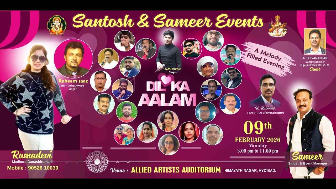 Santosh & Sameer Events // LIVE 2 - YouTube