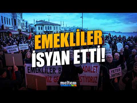 Emeklilerden Büyük İsyan! Boş Tabakları Kırdılar: \