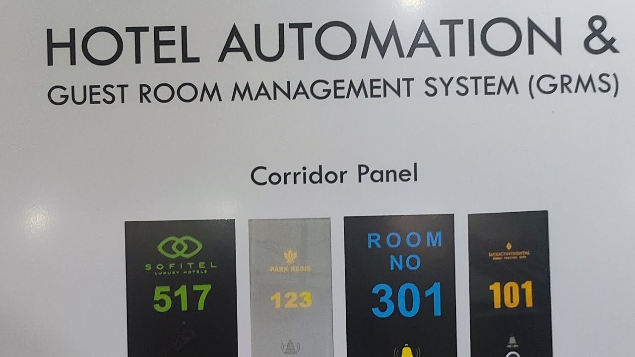 Hotel Do Not Disturb (DND) panel - YouTube