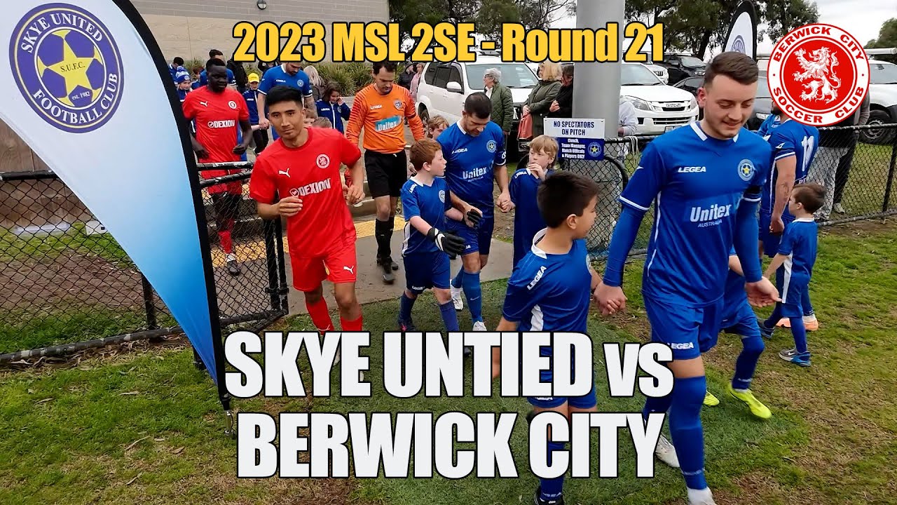 2023 FV MSL 2 SE, Rd 21 - Skye United v Berwick City - YouTube