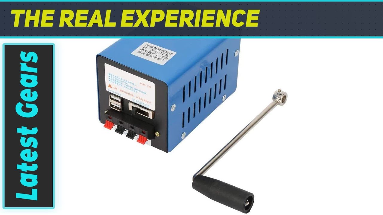 Keenso Portable Hand-Cranked Generator - Your Emergency Power Solution ...