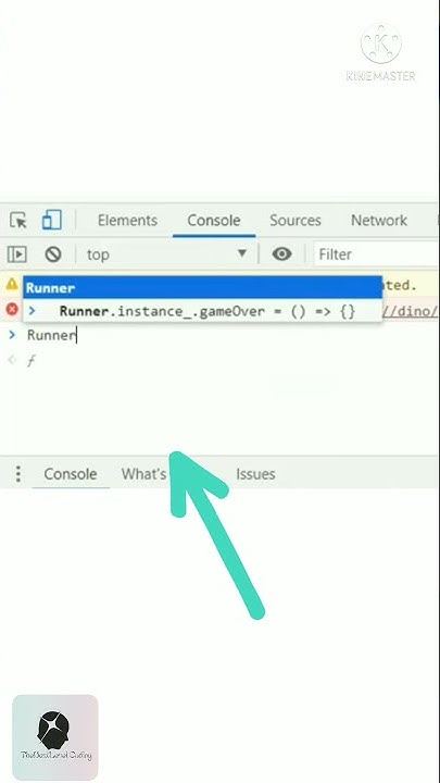 Google Chrome's T-rex Game Hack | JavaScript | TheNextLevel Coding | #shorts - YouTube