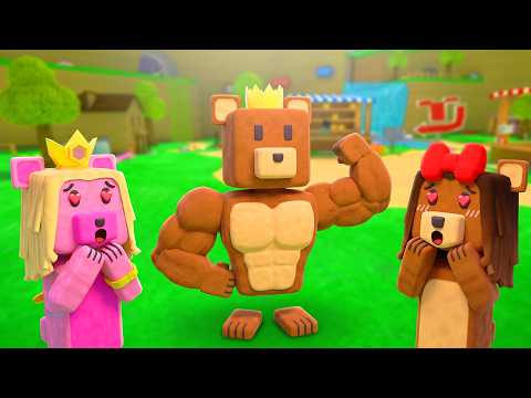 SÜPER AYI KASLI OLDU, TÜM KIZLAR AŞIK OLDU! 😎 | Super Bear Adventure