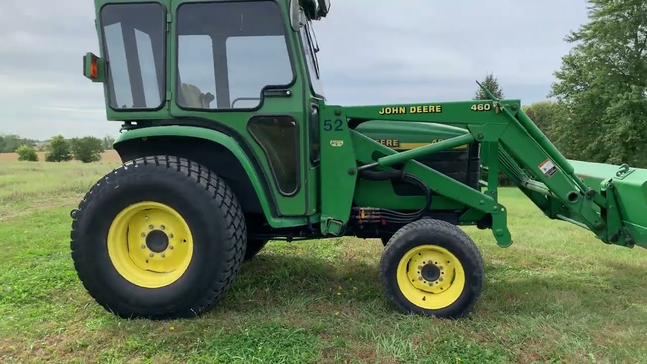 John Deere 460 - YouTube