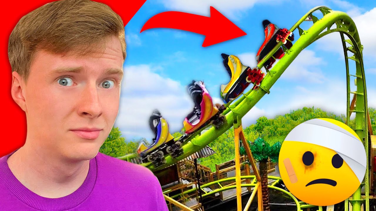 This rollercoaster looks painful... - YouTube