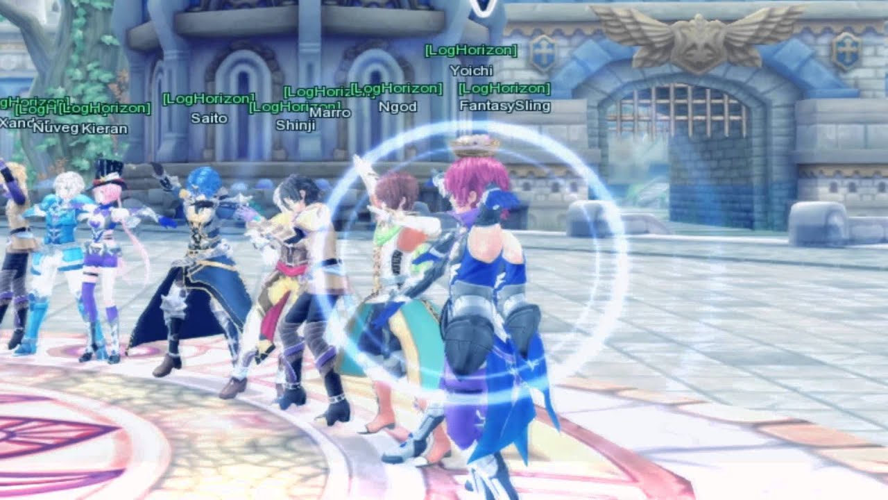 Aura Kingdom - Log Horizon Guild Dance Party - YouTube