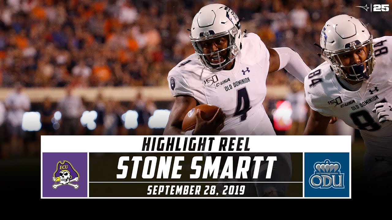 Stone Smartt Highlights: East Carolina vs. Old Dominion (2019 ...