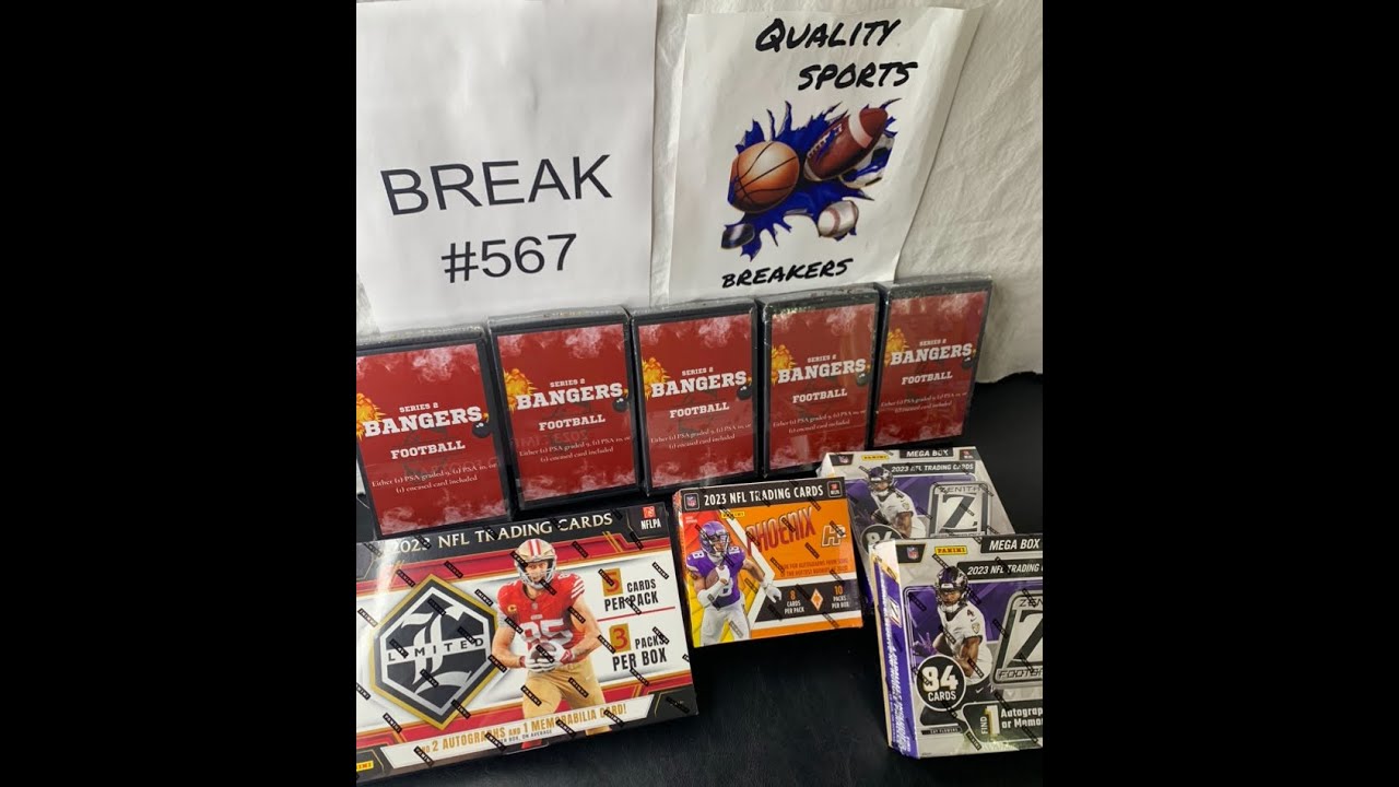 BREAK #567 2023 Panini Phoenix H2, 2023 Panini Limited Hobby Football ...