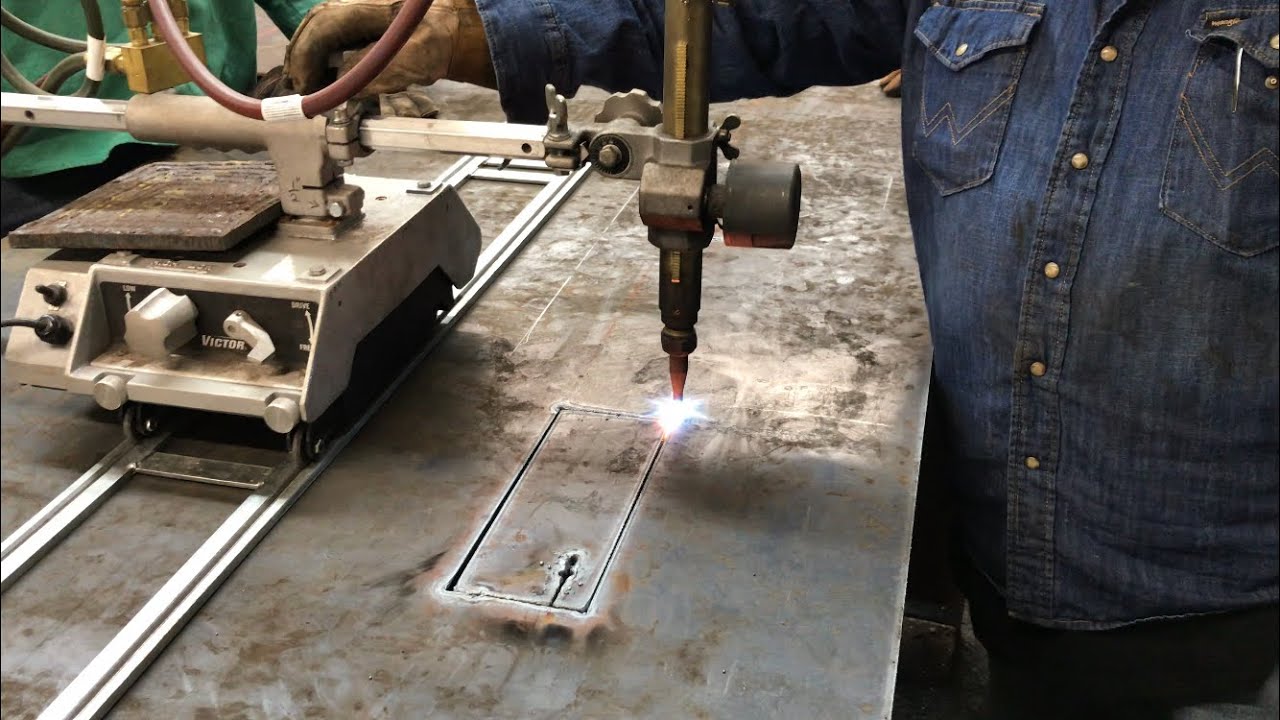 Victor track torch - YouTube