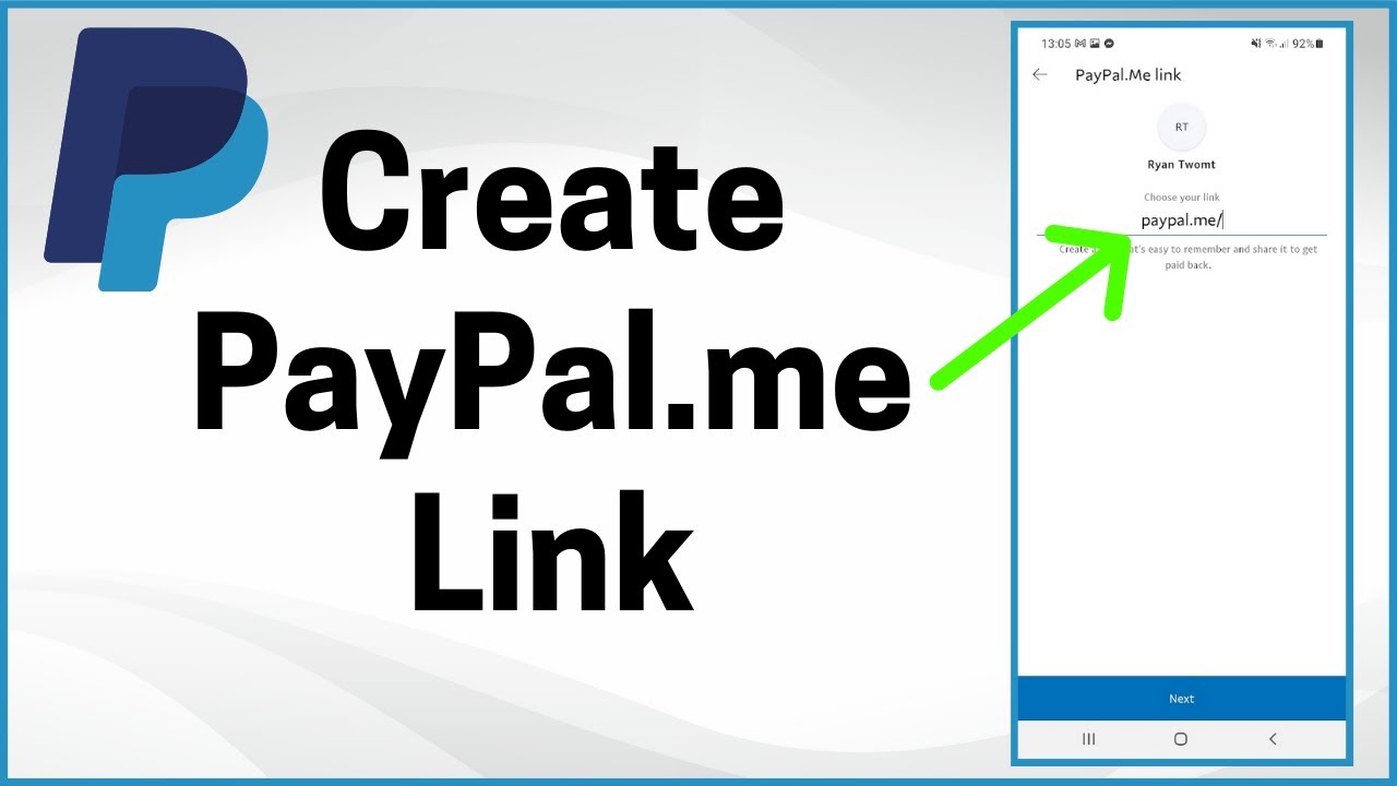 How to Create PayPal.me Link (2021) - YouTube