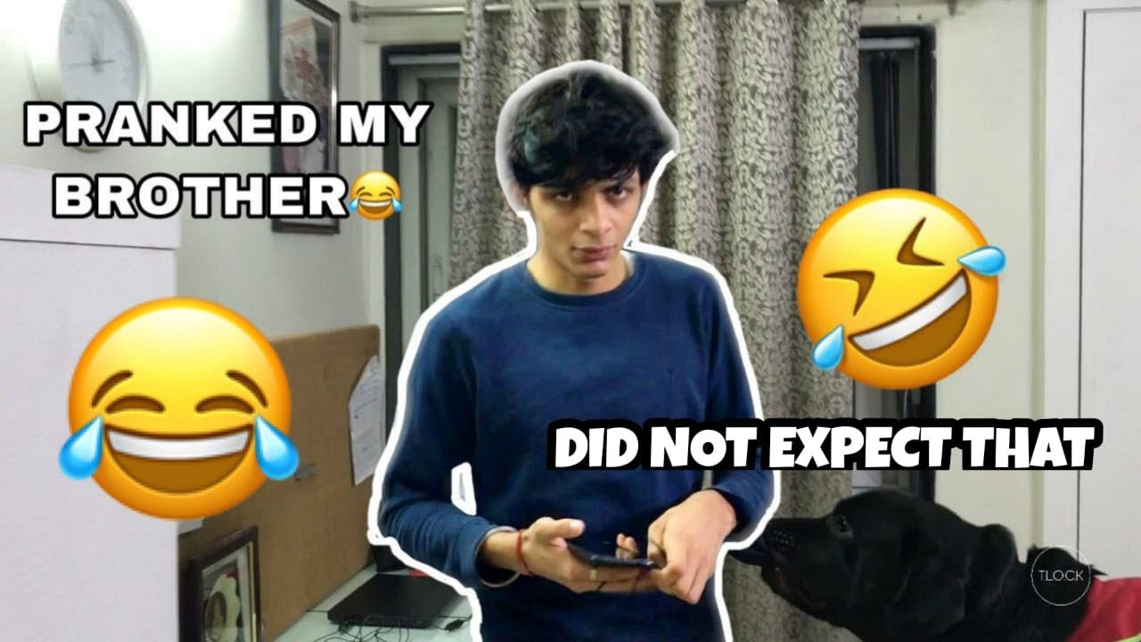 I Pranked My Brother Funny Video Vlog 1 Youtube