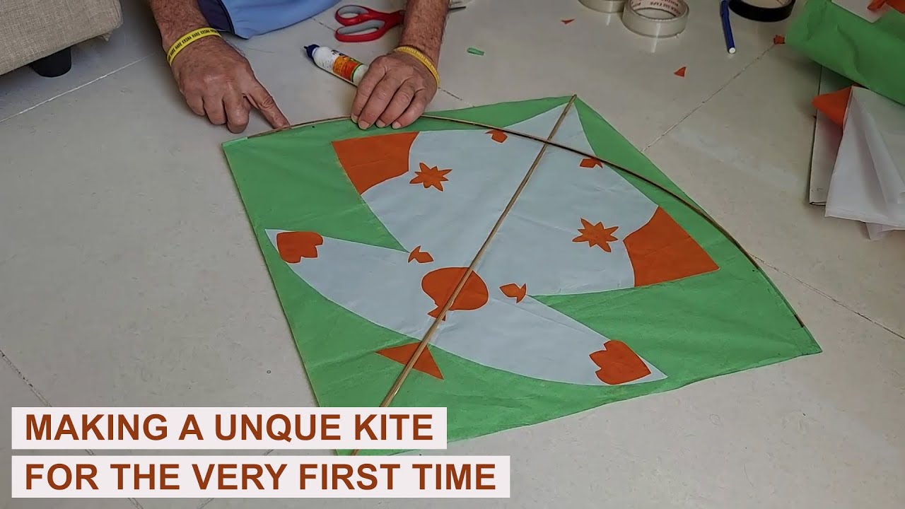 Making This Unique Kite For Very First Time - YouTube
