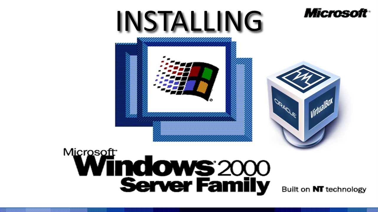 Installing Windows 2000 Advanced Server in VirtualBox - YouTube