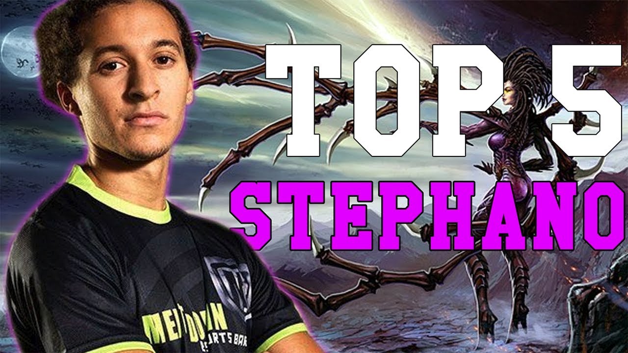 STARCRAFT 2 TOP 5 PLAYS - Stephano - YouTube