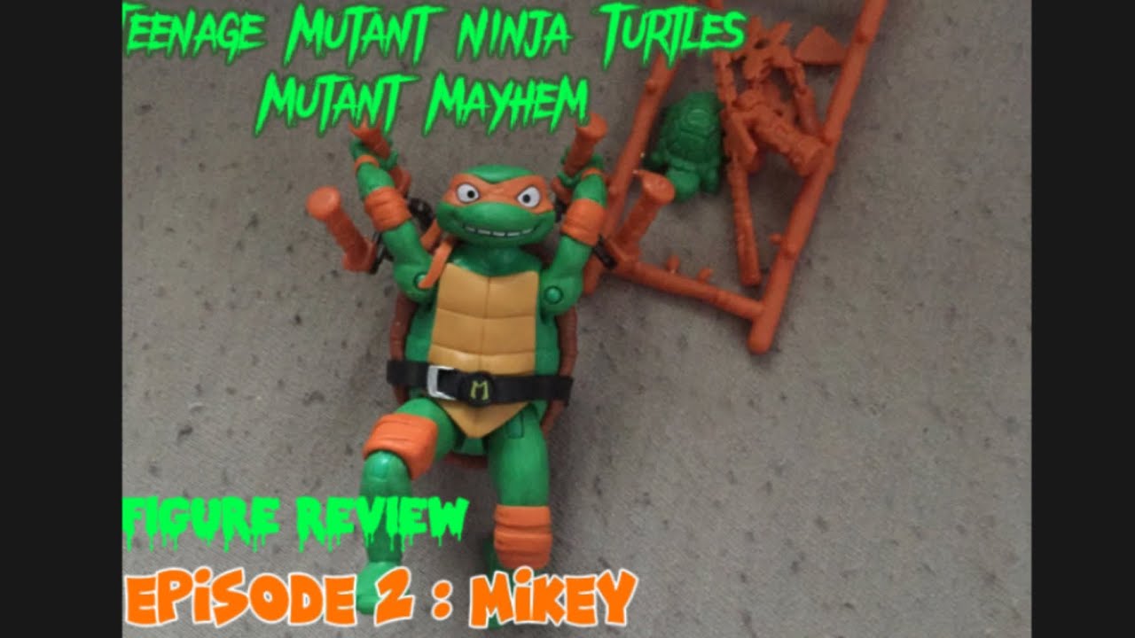 Teenage Mutant Ninja Turtles Mutant Mayhem figure review/ Season 1 ...