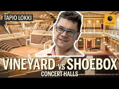 Vineyard vs Shoebox Concert Halls (Extract of EP011 about the science ...