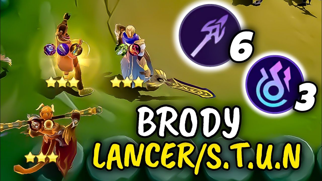 BRODY LANCER S. T. U. N | MAGIC CHESS BEST LINEUP USING VALE SKILL 2 ...