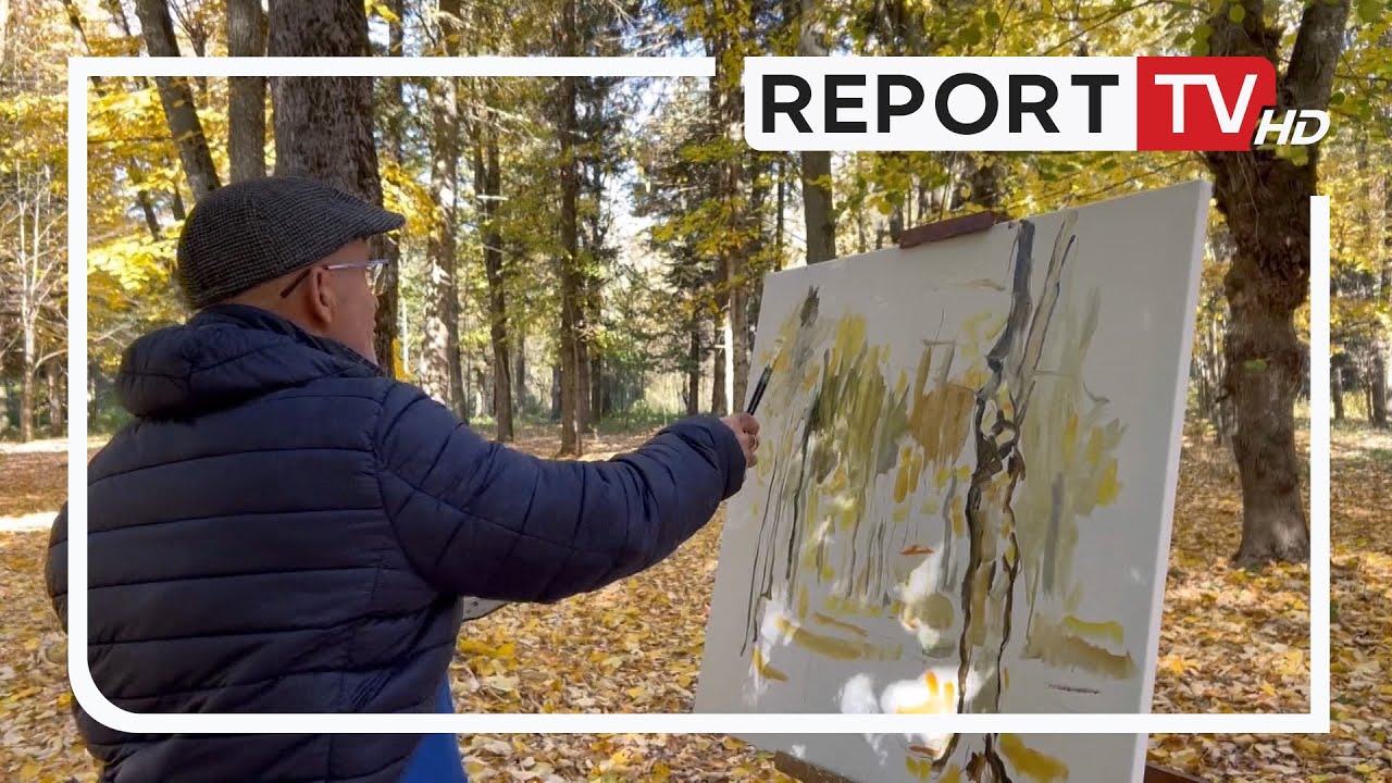 Peisazh fantastik, 15 piktorë nga mbarë vendi hedhin në telajo Pyllin e ...