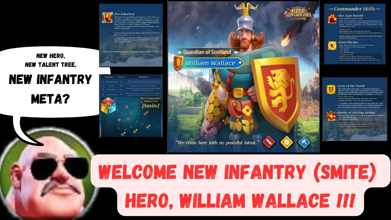 Review - (WILLIAM WALLACE) Apakah Hero Smite Baru Ini Akan Menjadi Meta ...