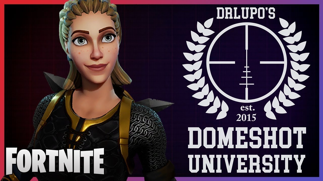 Fortnite - Domeshot University - Lesson #1 - April 2018 | DrLupo - YouTube