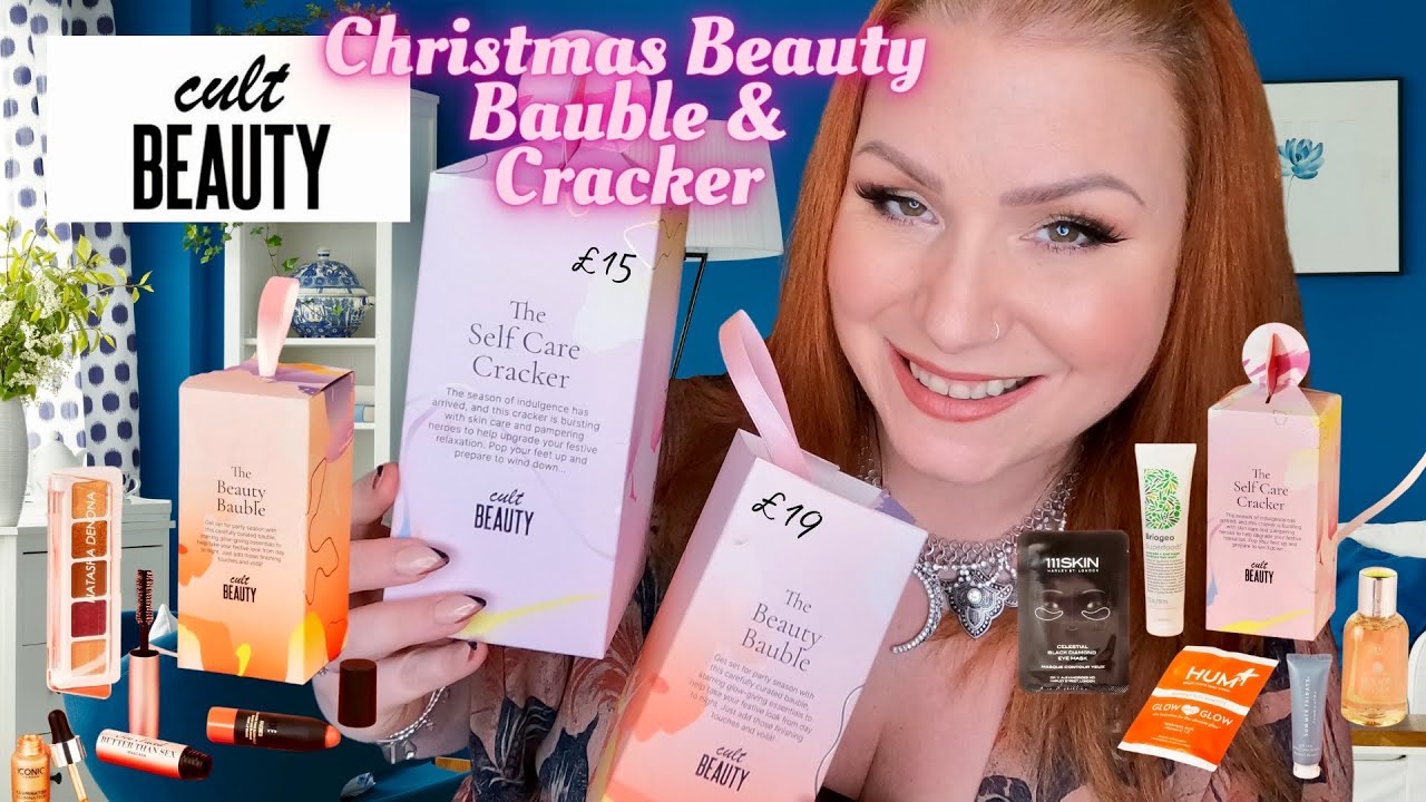 UNBOXING CULT BEAUTY BEAUTY BAUBLE & CRACKER ...STOCKING FILLERS/SECRET ...