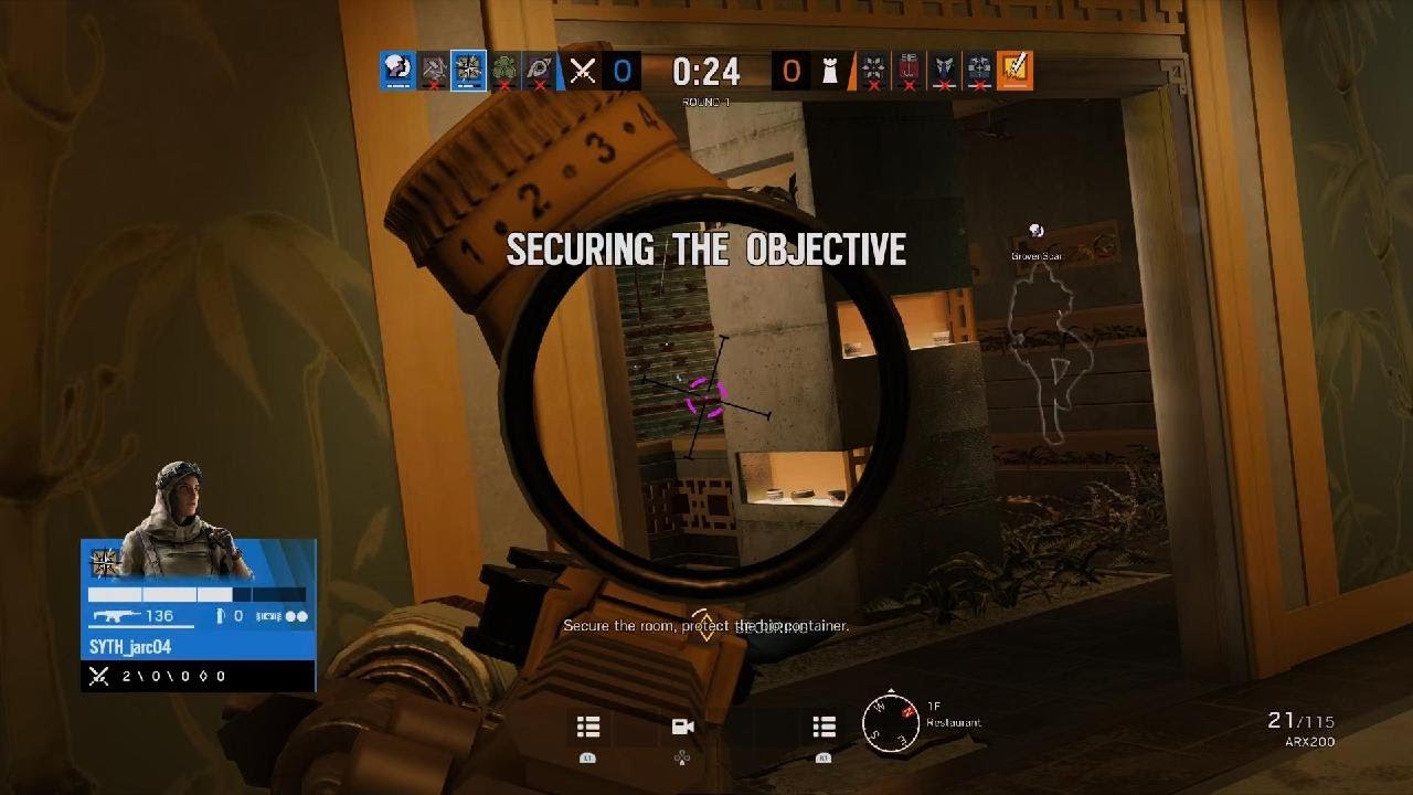 Tom Clancy's Rainbow Six Siege- Whiplash Win - YouTube