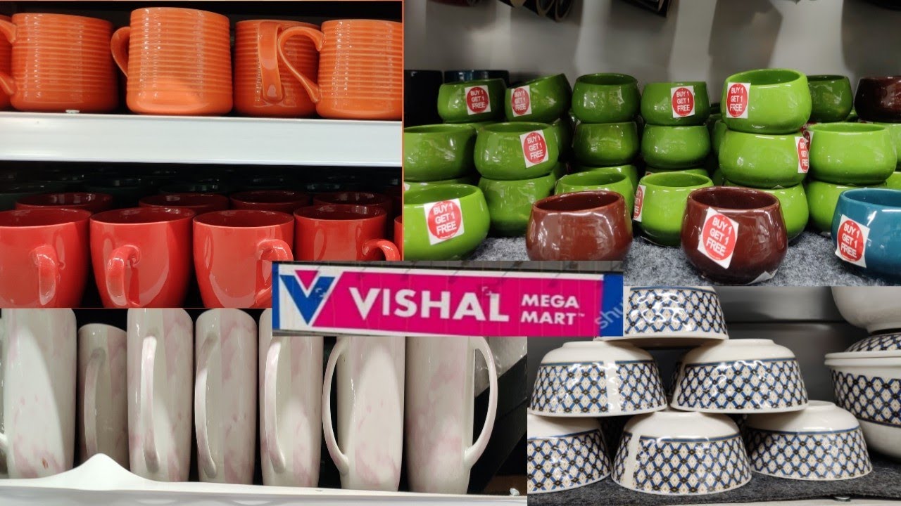 Vishal Mega Mart / Ceramic Bowls & Coffee Mugs / In SangamNT Channel ...