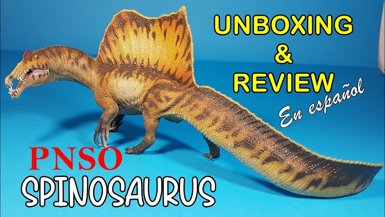 Spinosaurus PNSO 2020 Unboxing & Review en español - YouTube