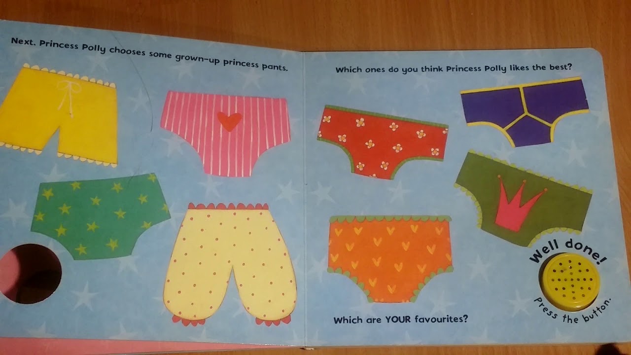 Princess Polly - Potty training for girls read aloud - YouTube