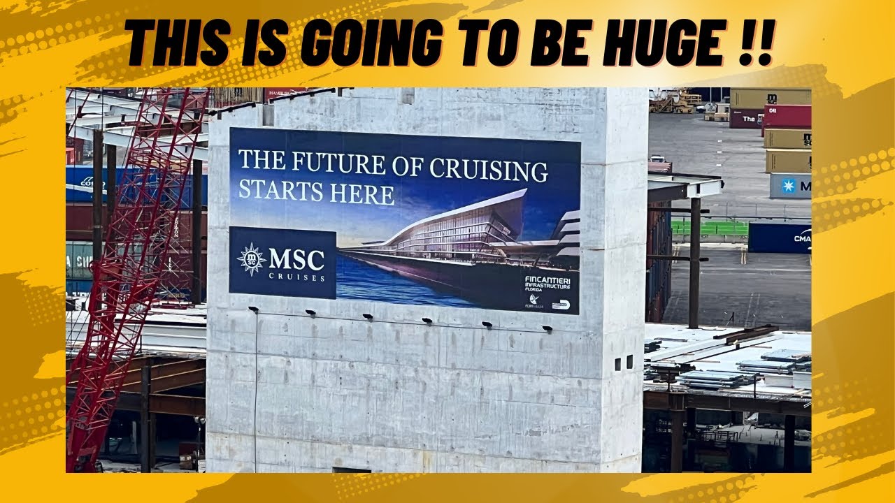 MSC Cruises New Terminal at The Port of Miami - YouTube