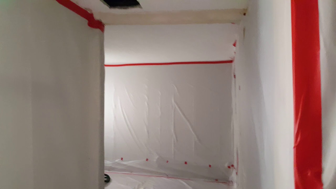 Asbestos Work Area Preparation & Indoor Air Pollution Control. - YouTube