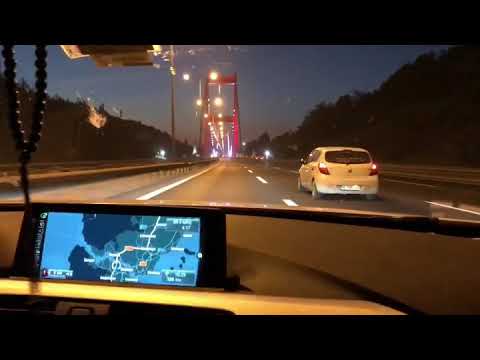 Sila yolu bmw 4.30 f36 istanbul köprü bosphorus