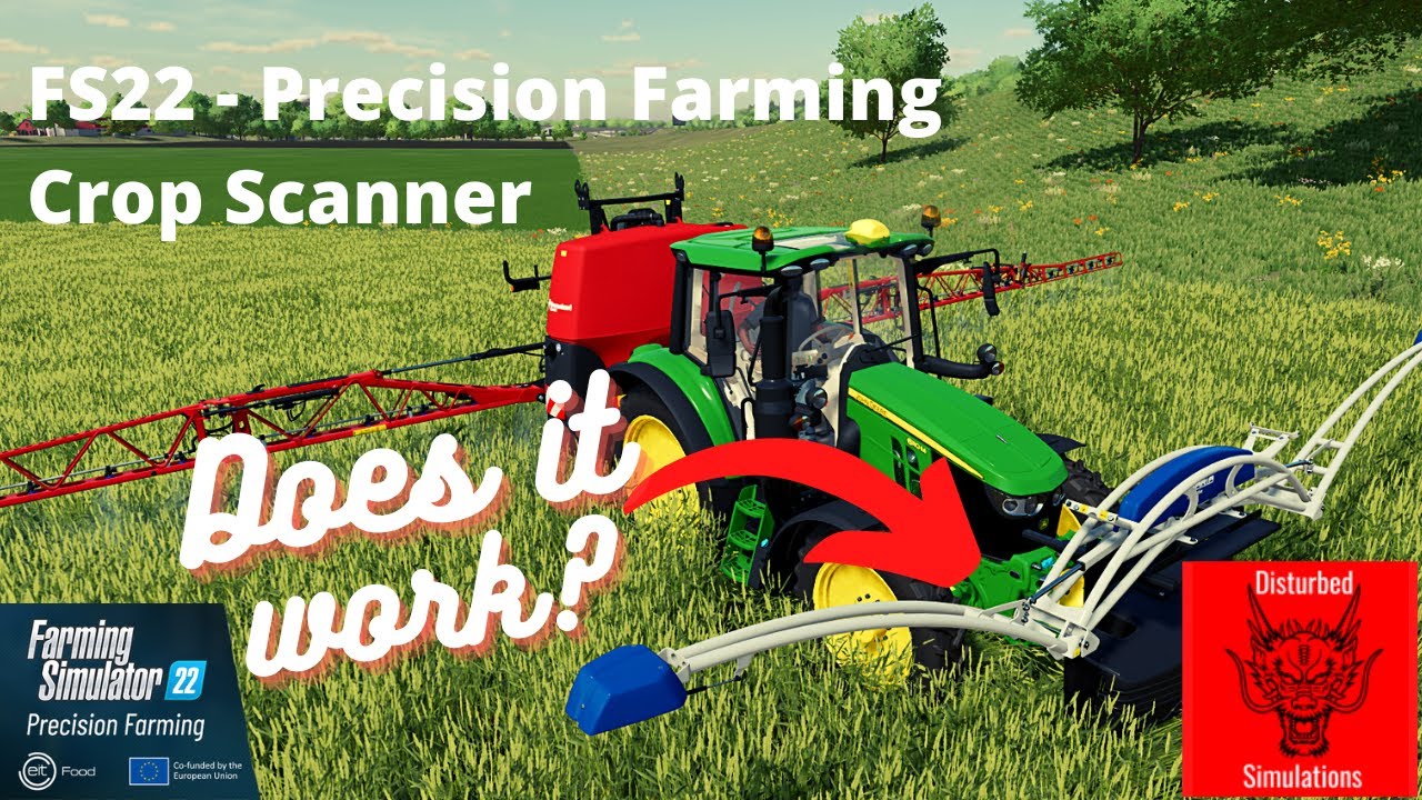 Crops sensor - Does it work? - Precision Farming - FS22 - YouTube