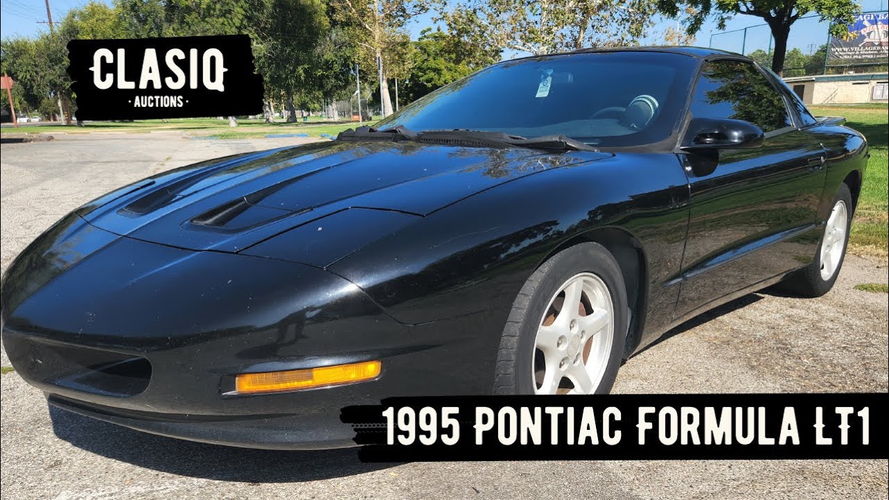 1995 Pontiac Formula LT1 Walk Around - YouTube