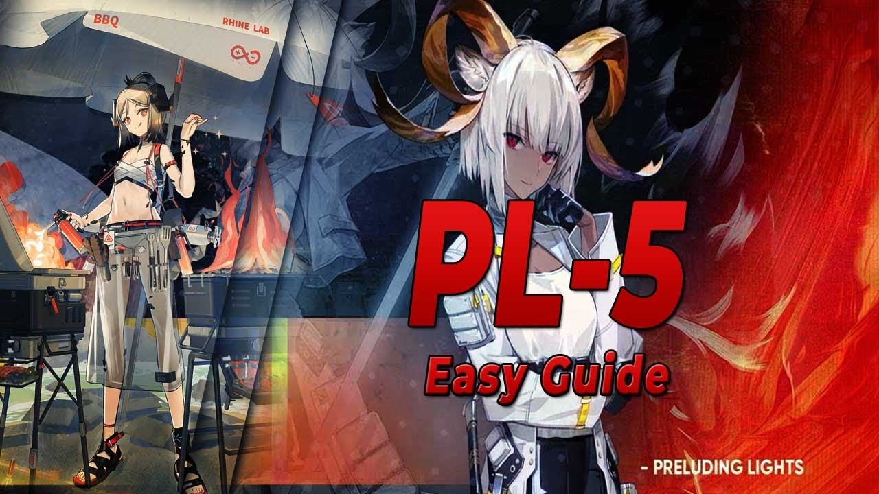 PL-5 Challenge | 4 OP | Easy AFK Strategy 【Arknights】 - YouTube