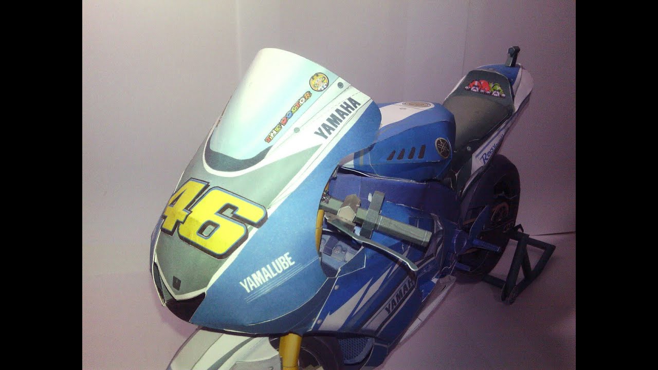 Motor Paper Craft: yamahapapercraft com - YouTube