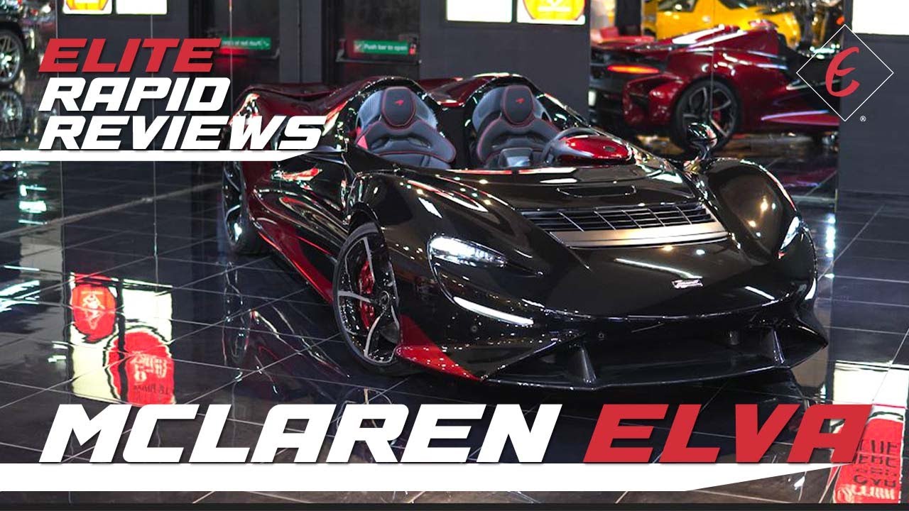 2021 McLaren Elva | 1 of 149 | Without Windshield | The Elite cars ...