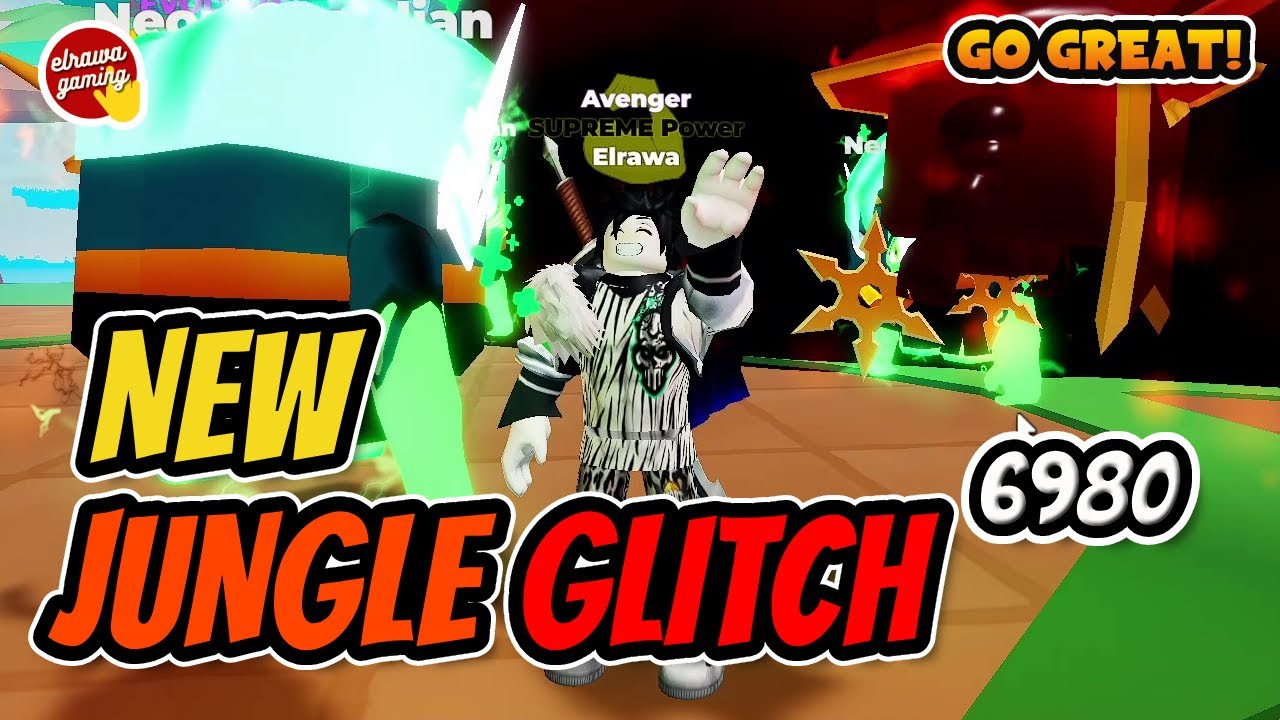 Jungle Rock's Latest Glitch Is Here! 😎🌿 | Muscle Legends Roblox 💪💥 ...